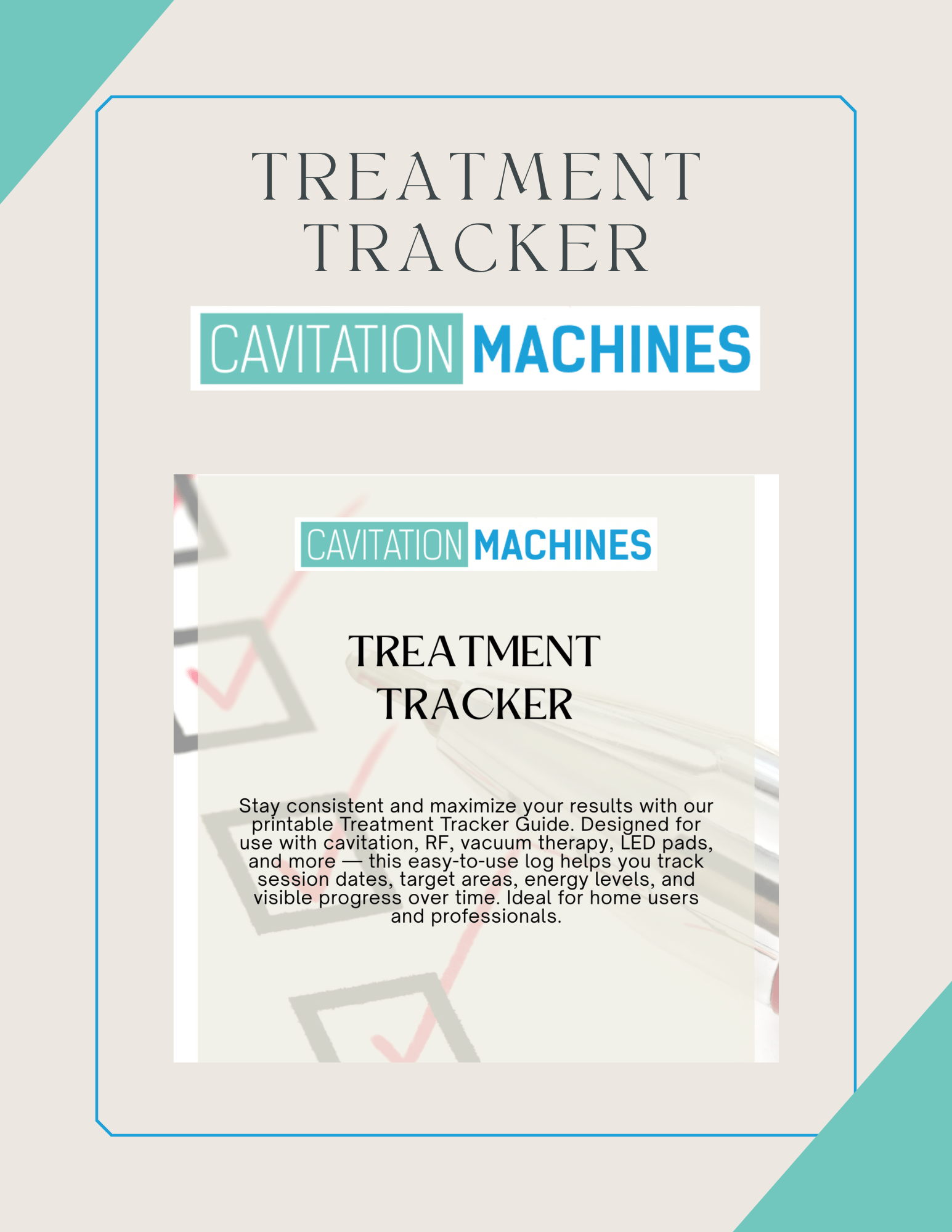 Shape Tactics Treatment Tracker