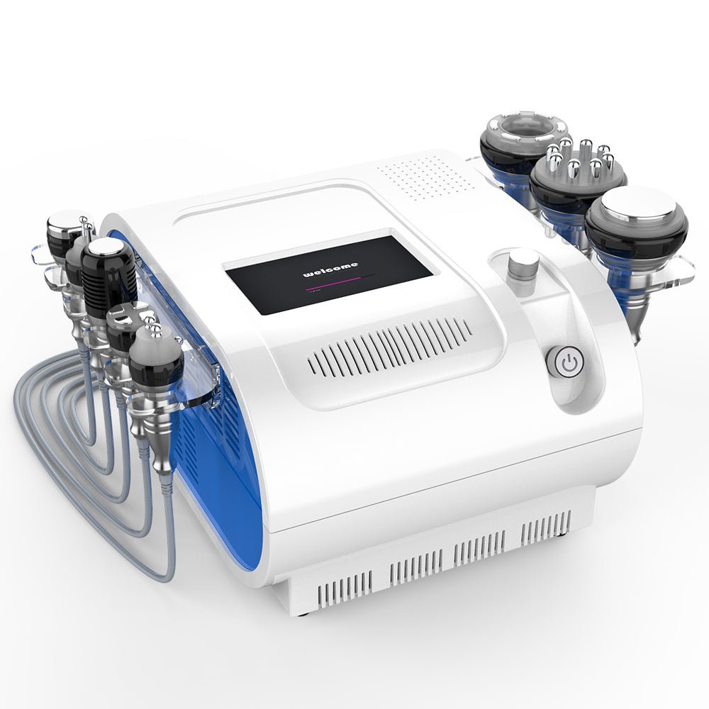 8-in-1 Cavitation RF Bio Hot/Cold Hammer Device